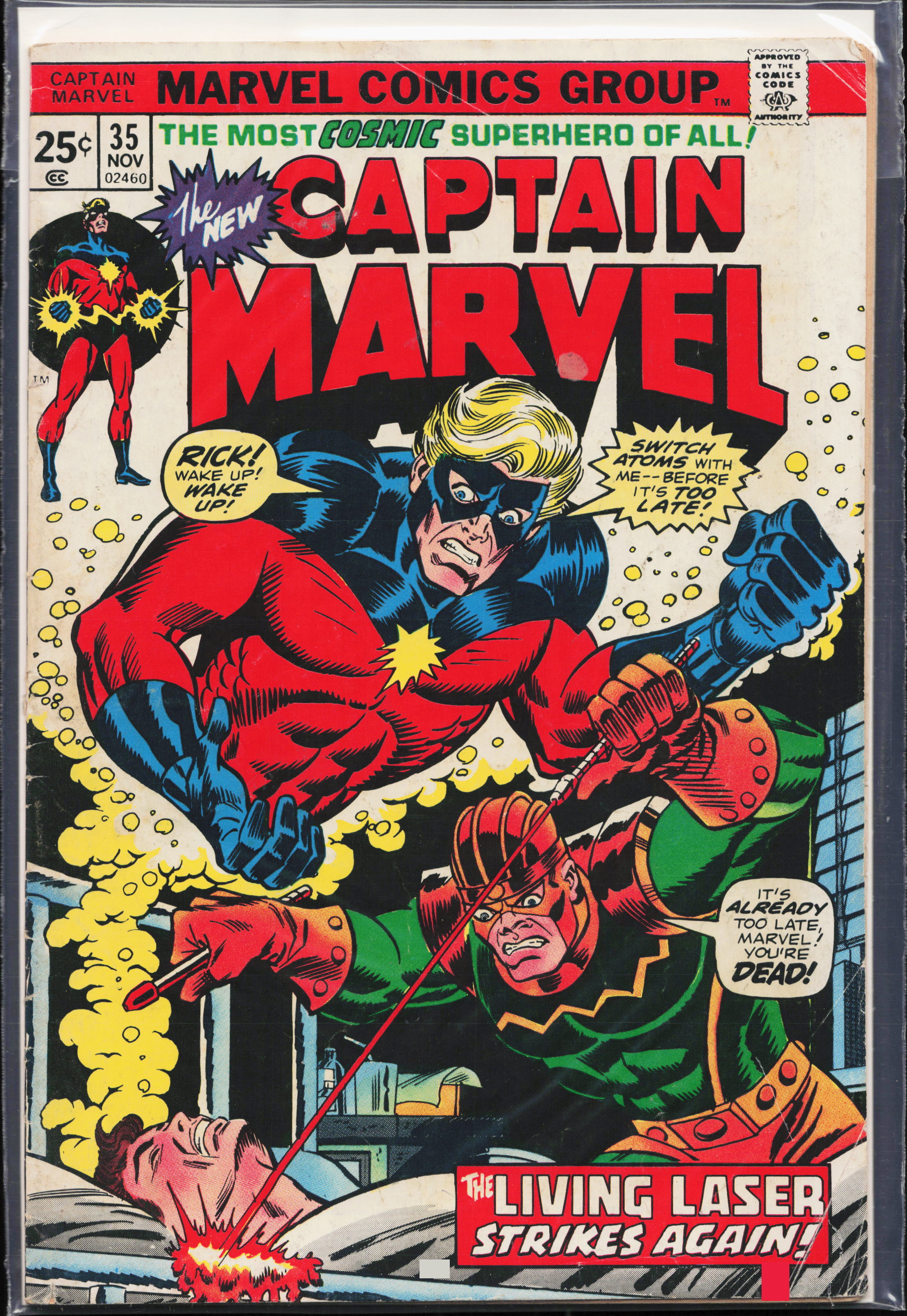 Captain Marvel #35 (1974) Captain Marvel | Comic Books - Bronze Age ...