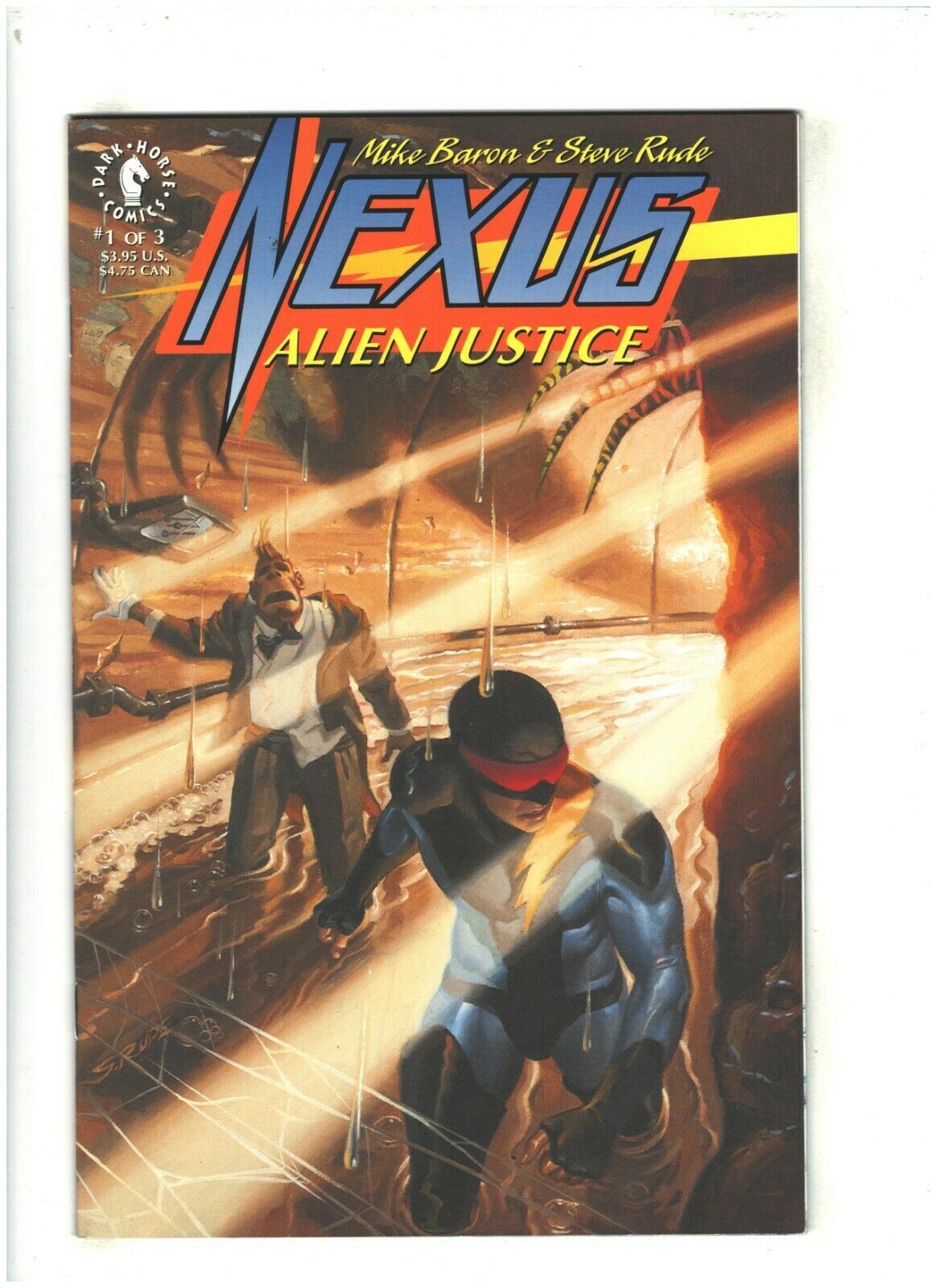 Nexus Alien Justice #1 NM- 9.2 Dark Horse Comics 1992 Mike Baron ...