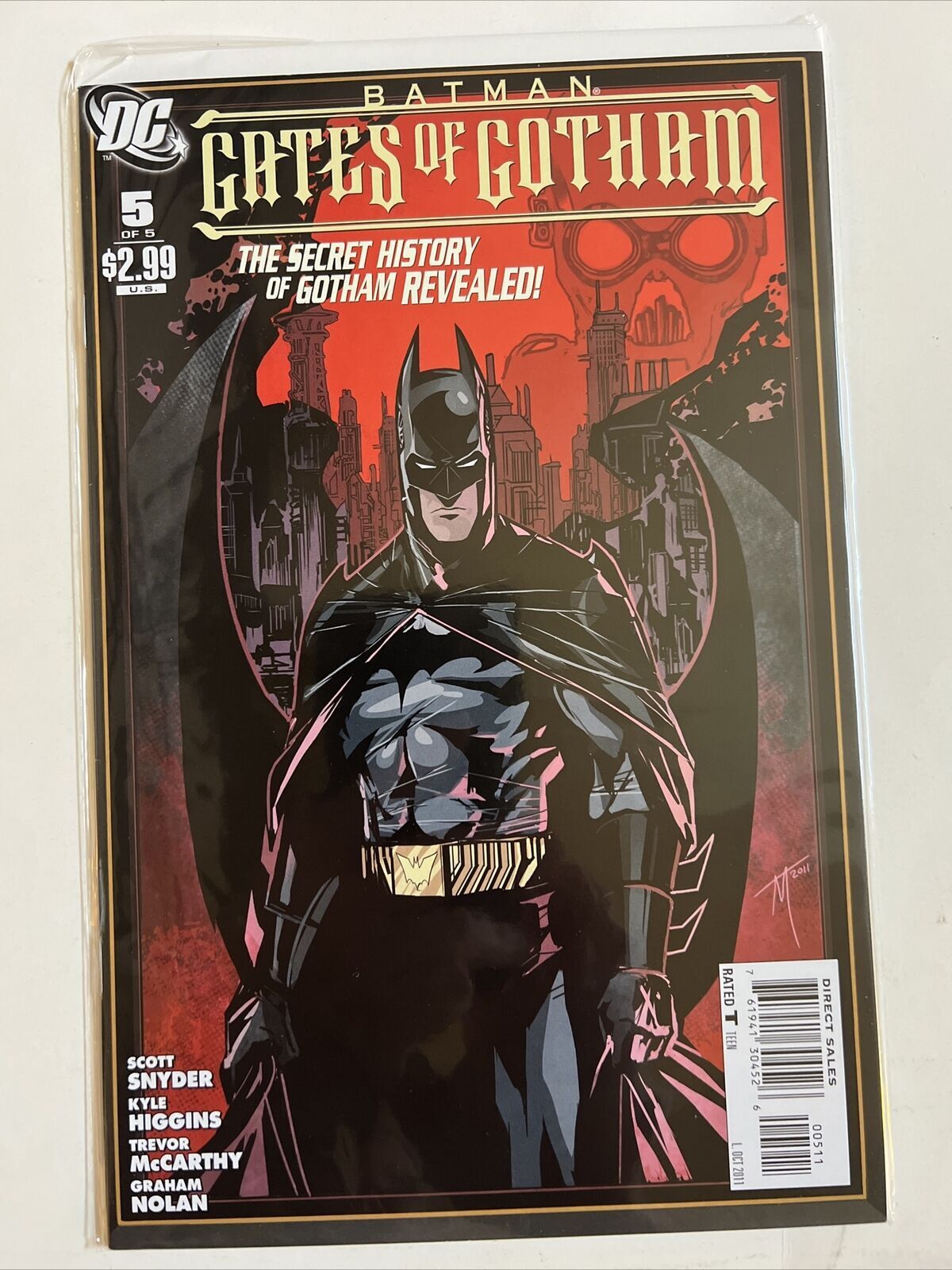 Batman Gates of Gotham 1-5 Complete Full Series Set 2011 DC Comic ...