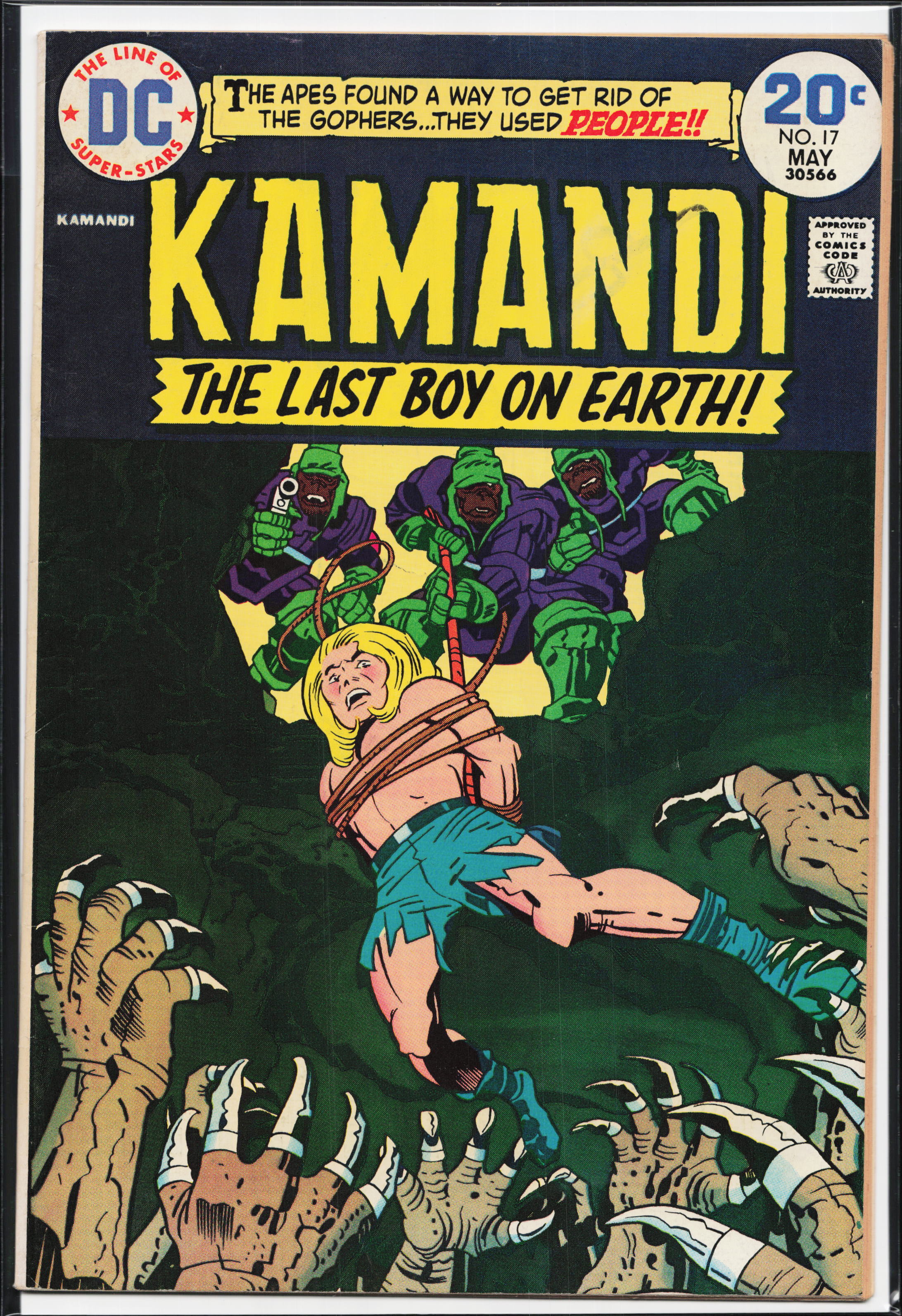 Kamandi, the Last Boy on earth #17 (1974) Kamandi | Comic Books ...