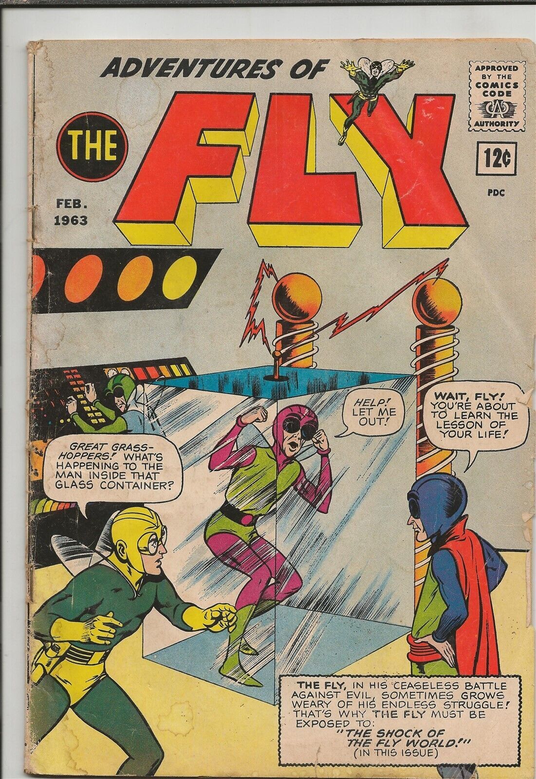 Adventures of the Fly #24 ORIGINAL Vintage 1963 Archie Comics | Graphic ...