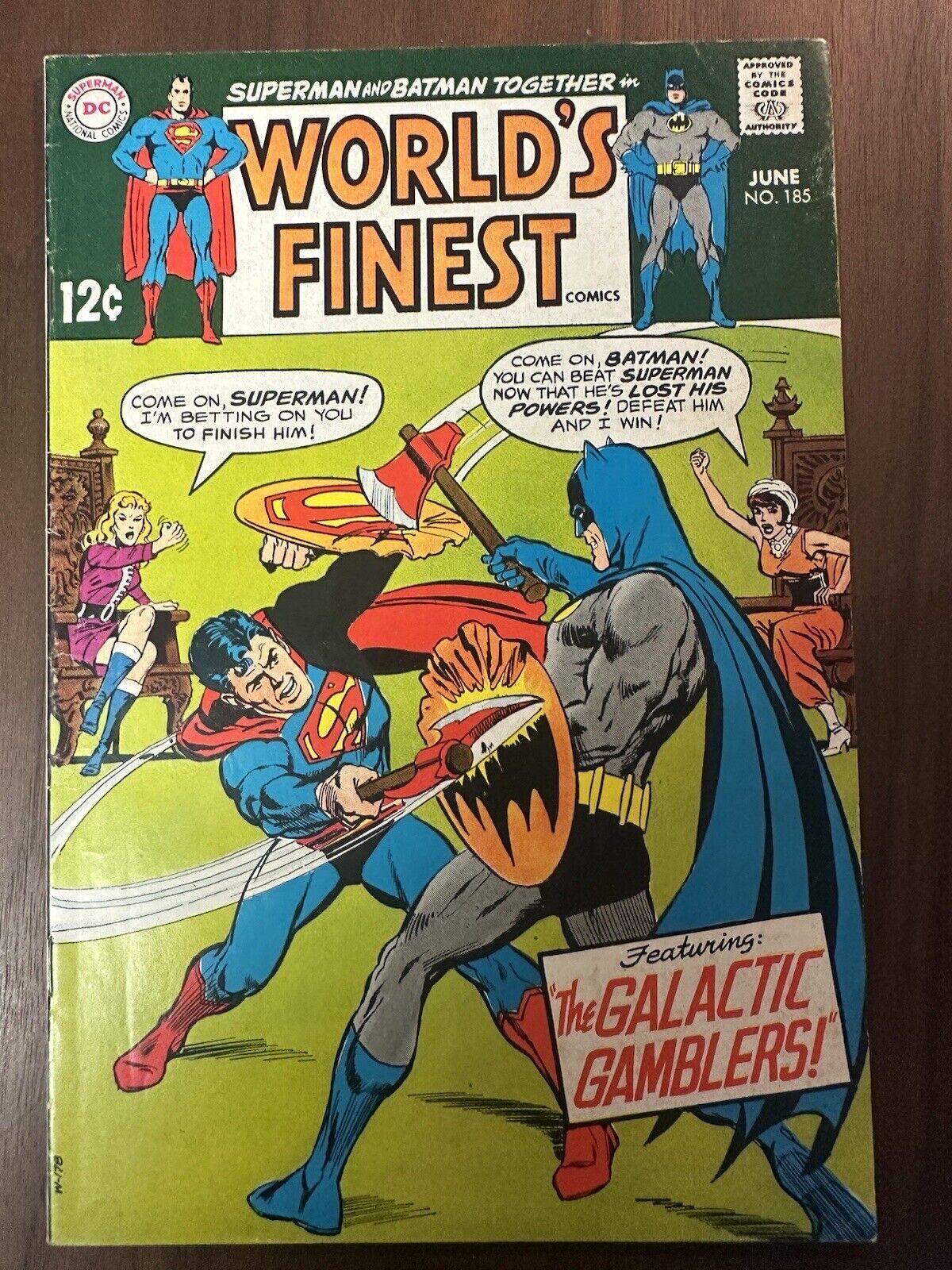 World's Finest #185 FN Curt Swan & Neal Adams Cover (DC 1969) | Comic ...