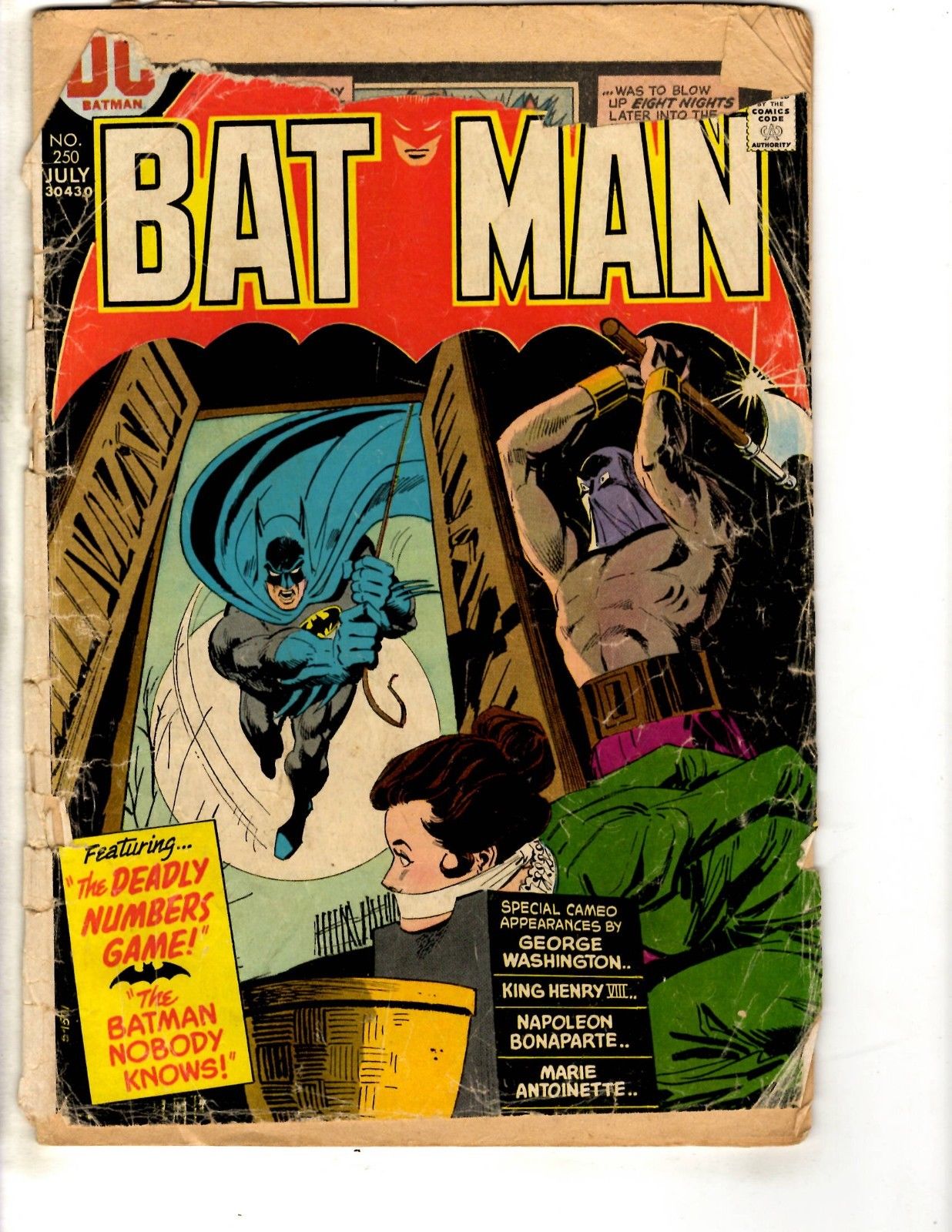 Batman # 250 PR DC Comic Book Joker Robin Gotham Catwoman Penguin ...