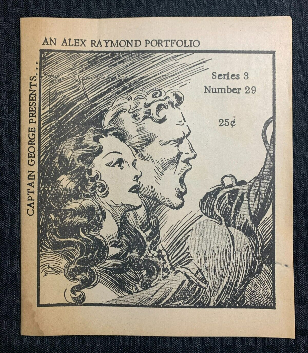 1970's Captain George Presents an ALEX RAYMOND PORTFOLIO Fanzine Series ...