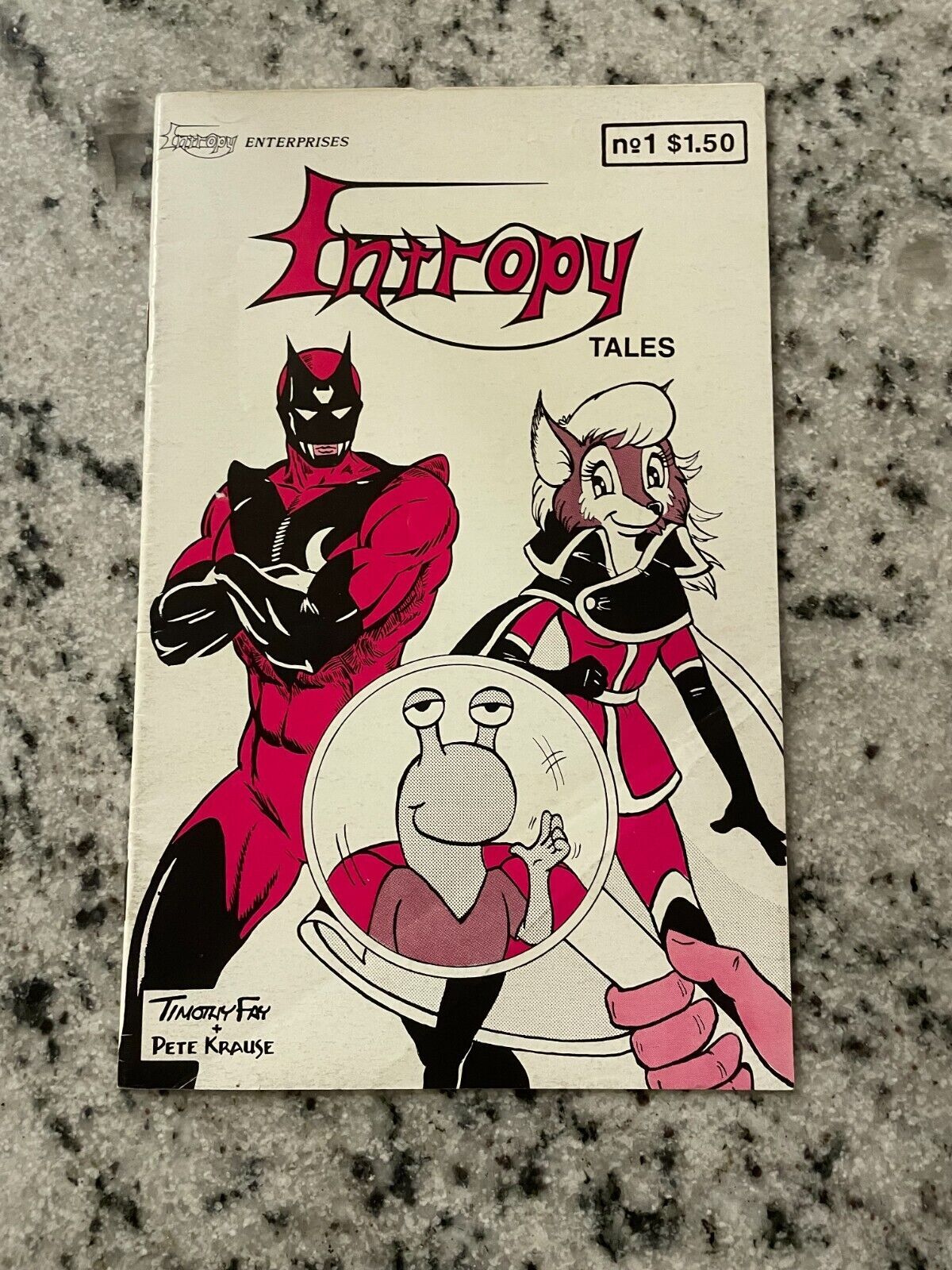 Entropy Tales # 1 VF- Comic Book Entropy Enterprises Timothy Fay Krause ...
