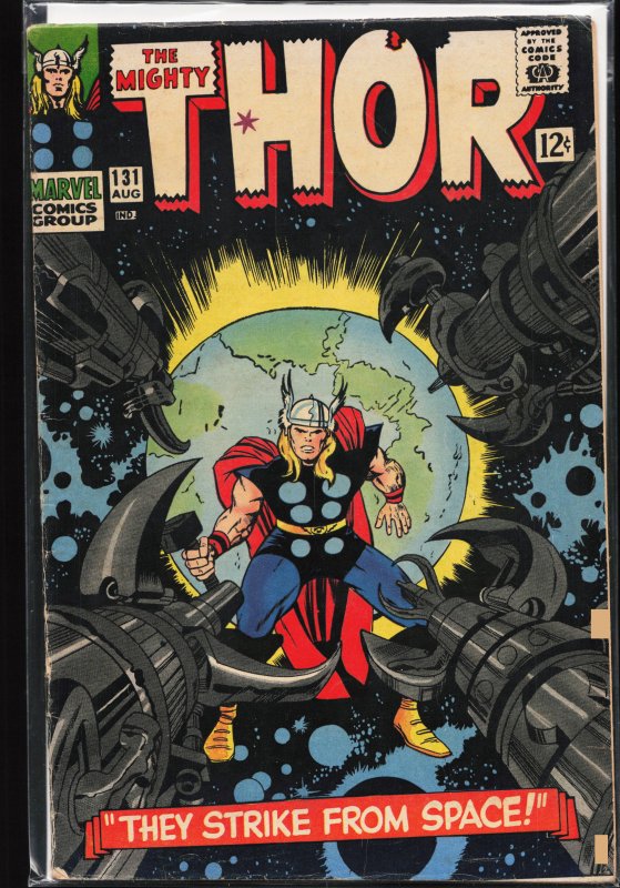 Thor #131 (1966) Thor | Comic Books - Silver Age, Marvel, Thor, Fantasy ...