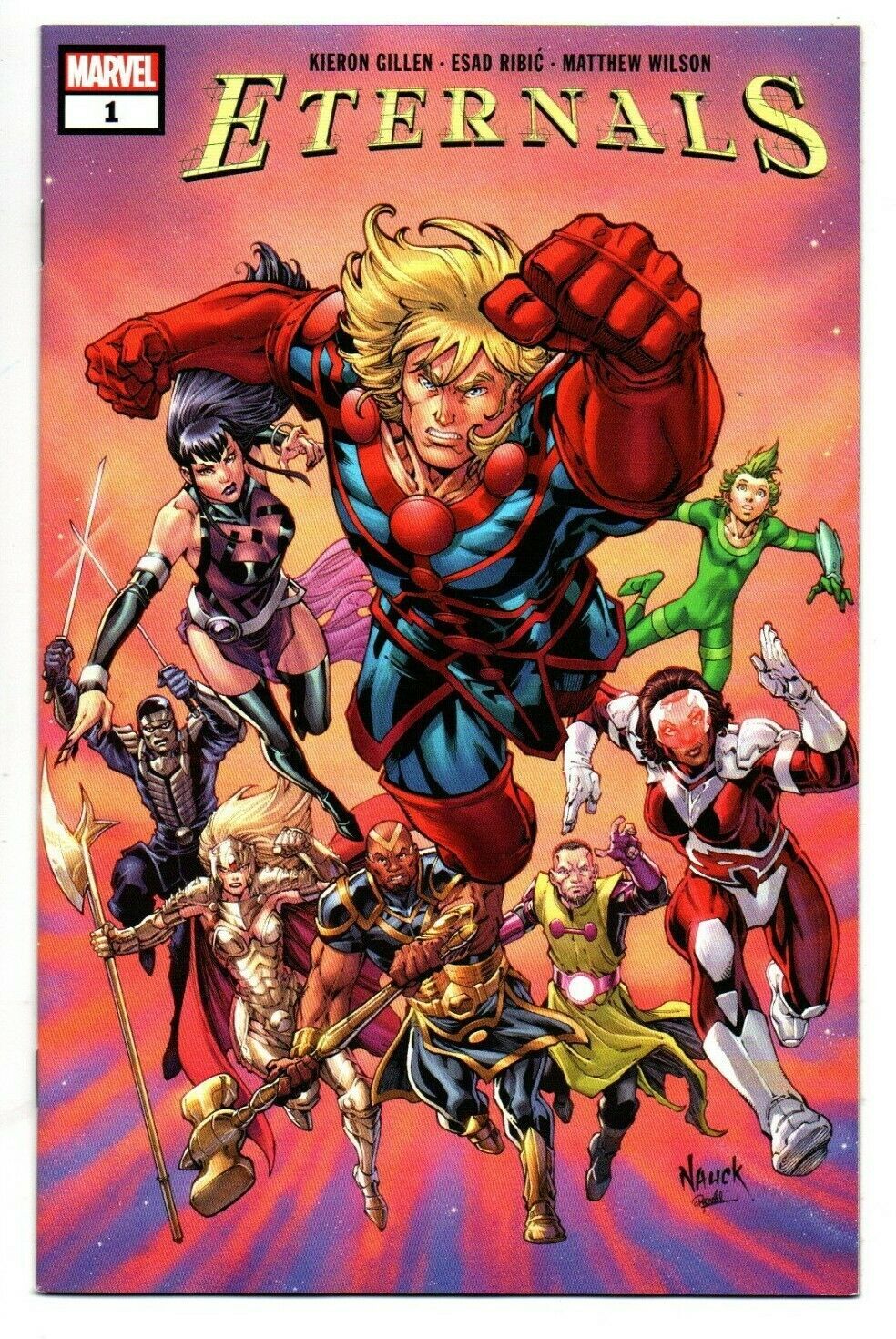 Eternals #1 (2021) Todd Nauck | Walmart Prepack | Trade Dress Variant ...