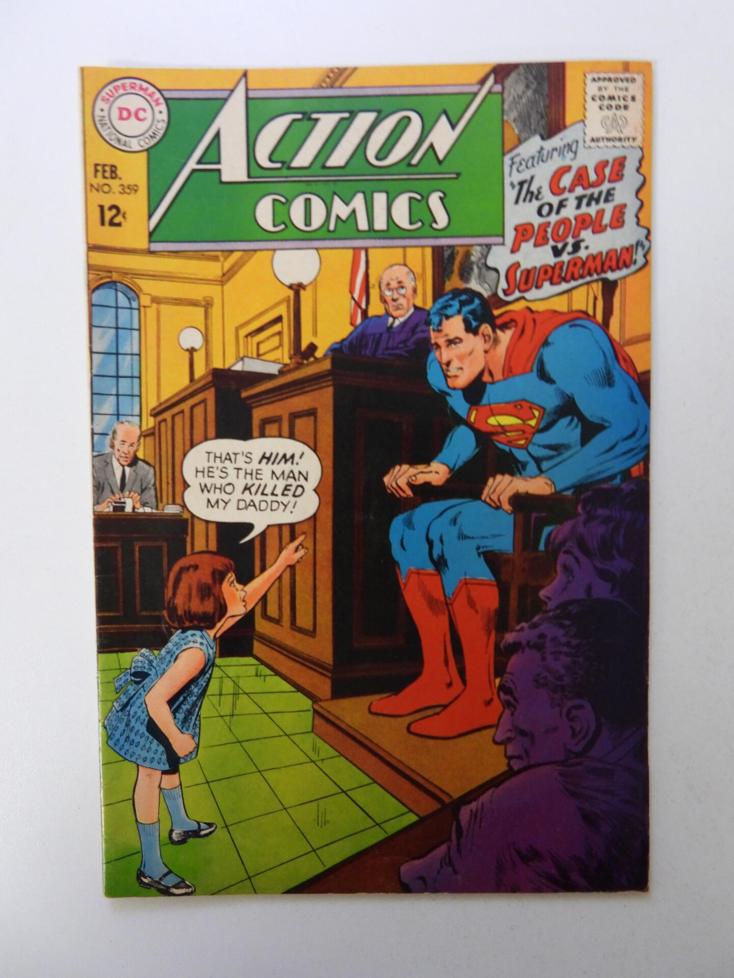 Action Comics #359 (1968) FN/VF condition | Comic Books - Silver Age ...