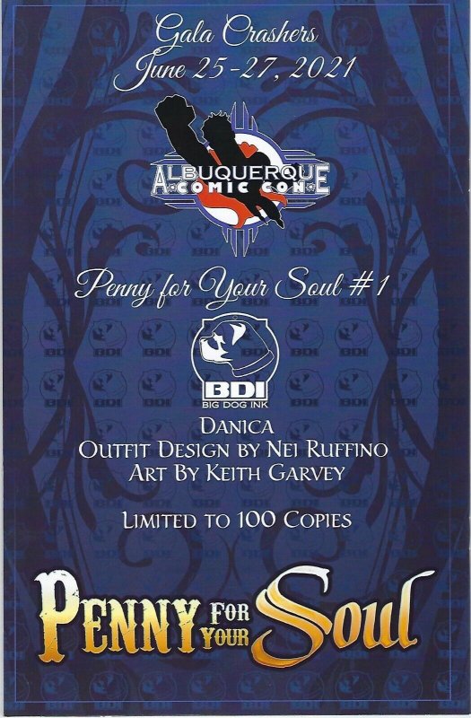 Penny for Your Soul 1 Keith Garvey Gala Crashers Virgin Variant Cover ...