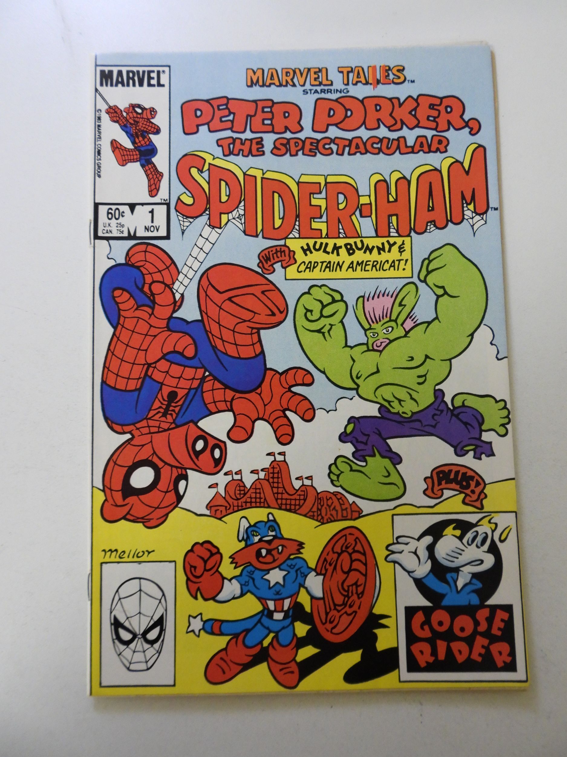 Marvel Tails Starring Peter Porker, The Spectacular Spider-Ham #1 FN/VF ...