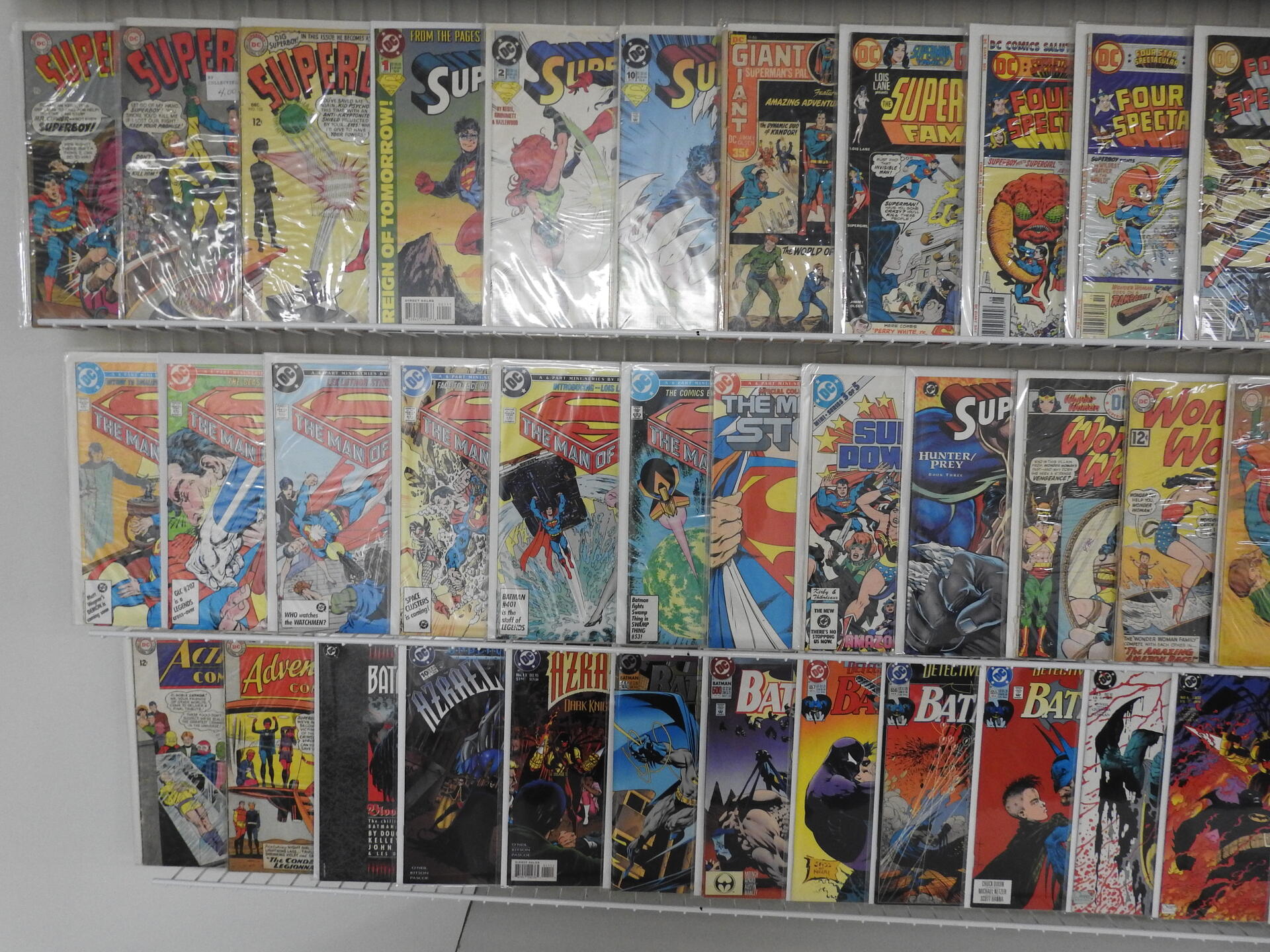 Huge Lot 120+ Comics W/ Superboy, Batman, Action Comics+ Avg Fine ...
