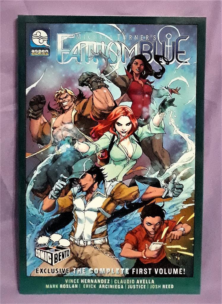 Michael Turner's FATHOM BLUE Complete Vol 1 TP Comic Bento Cover Aspen ...