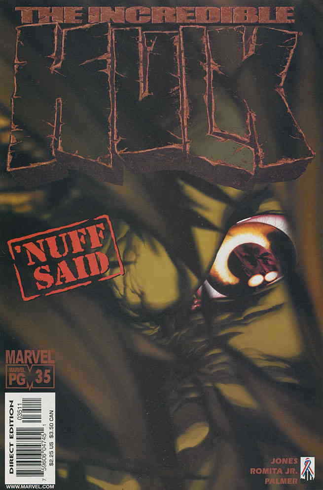 Incredible Hulk, The (2nd Series) #35 VF; Marvel | Bruce Jones Nuff ...