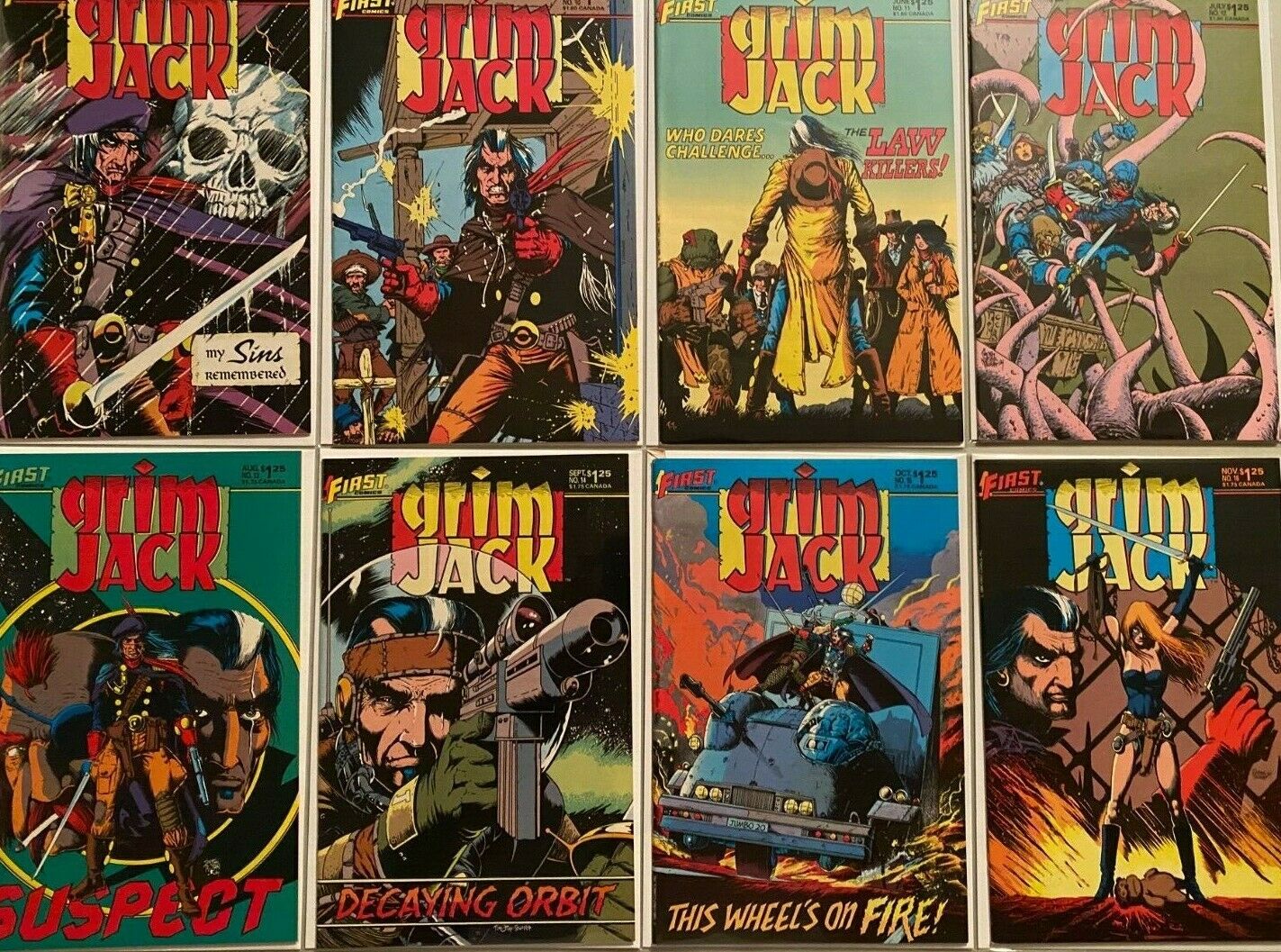 Grimjack comic run from:#1-49 8.0 VF (1984-88) | Comic Books - Modern ...