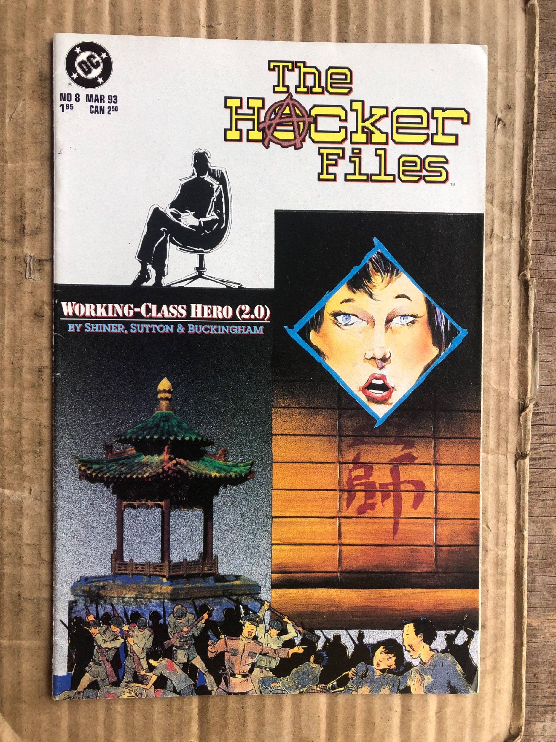 The Hacker Files #8 (1993) | Comic Books - Modern Age, DC Comics / HipComic