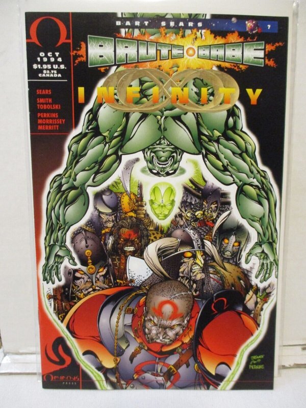 The Infinity of Warriors: Brute & Babe by Bart Sears - Ominous Press 1994 | Comic Books - Modern ...