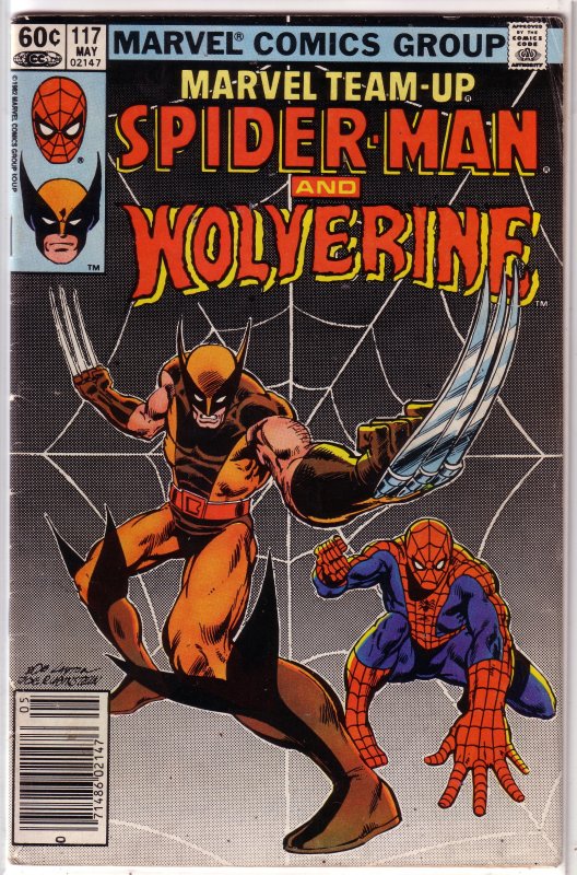 Marvel Team-Up vol. 1 #117 MJ GD/VG Spider-Man, Wolverine | Comic Books ...
