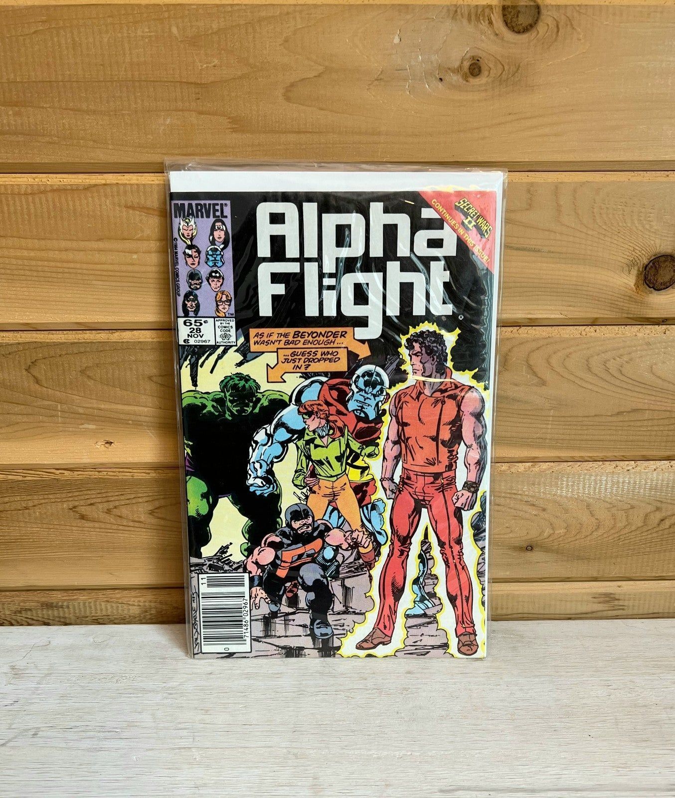 Marvel Comics Alpha Flight #28 Vintage 1984 Secret Wars 2 | Comic Books ...