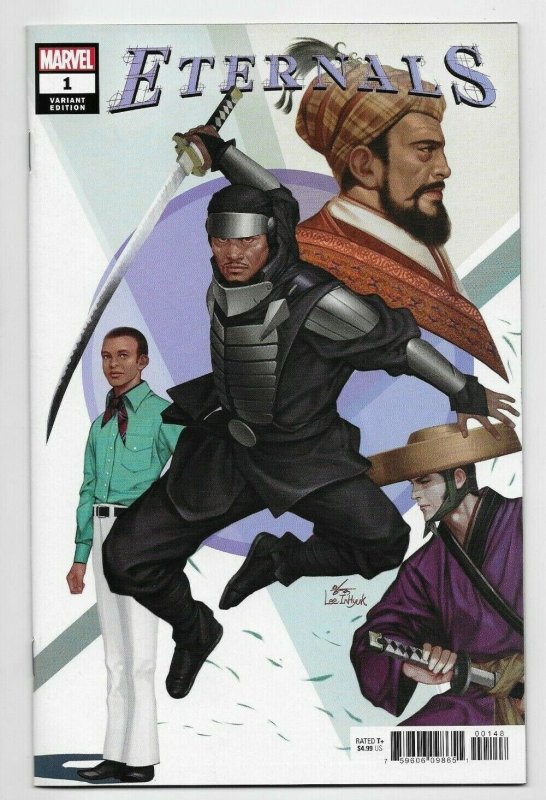 Eternals #1 Marvel Comic 2021 Inhyuk Lee 1:25 Variant Cover Kieron ...