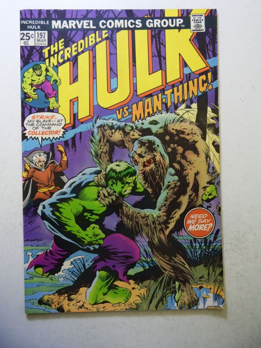 The Incredible Hulk #197 (1976) VG+ Condition MVS Intact | Comic Books ...