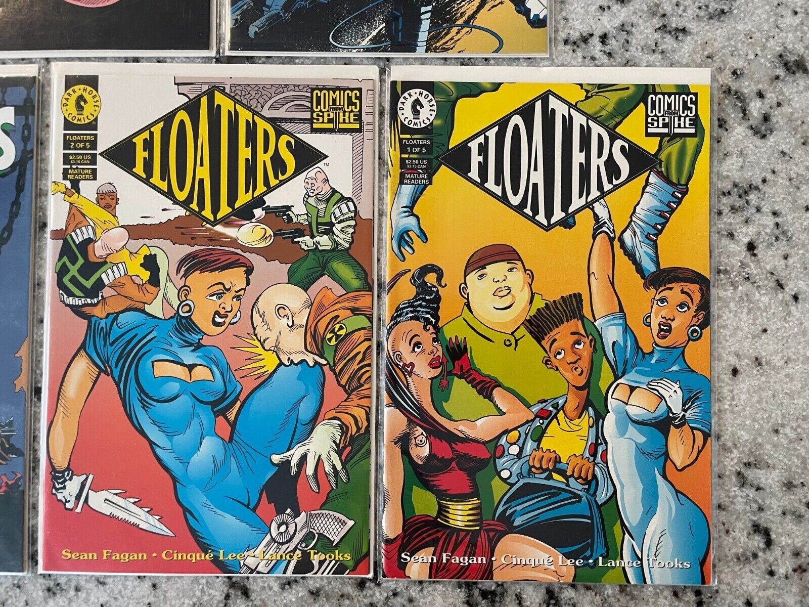 5 Comics Floaters # 1 2 + Dark Horse Comics # 2 3 + Nina's ItemClassic ...