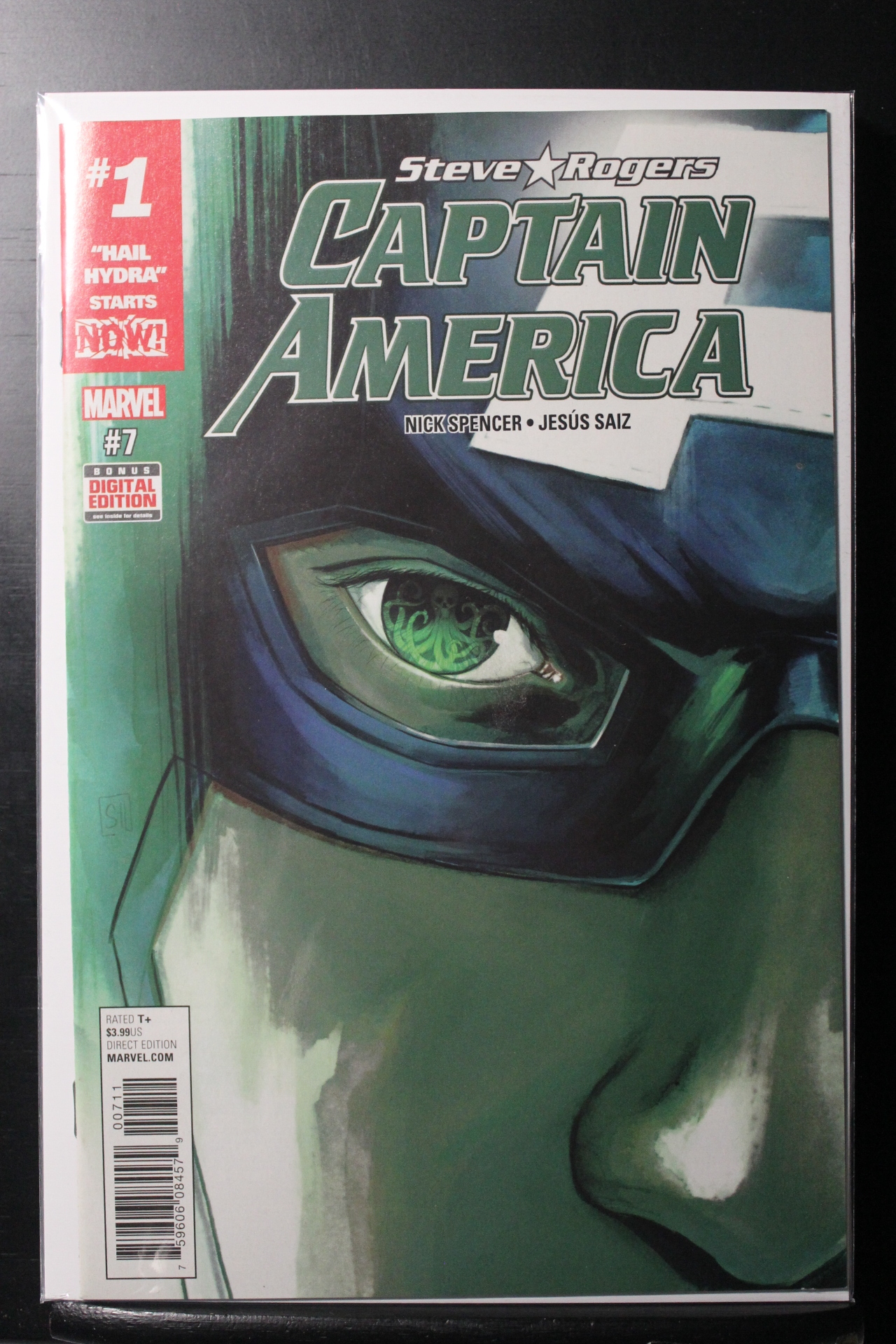 Captain America: Steve Rogers #7 Stephanie Hans Variant (2017) | Comic ...