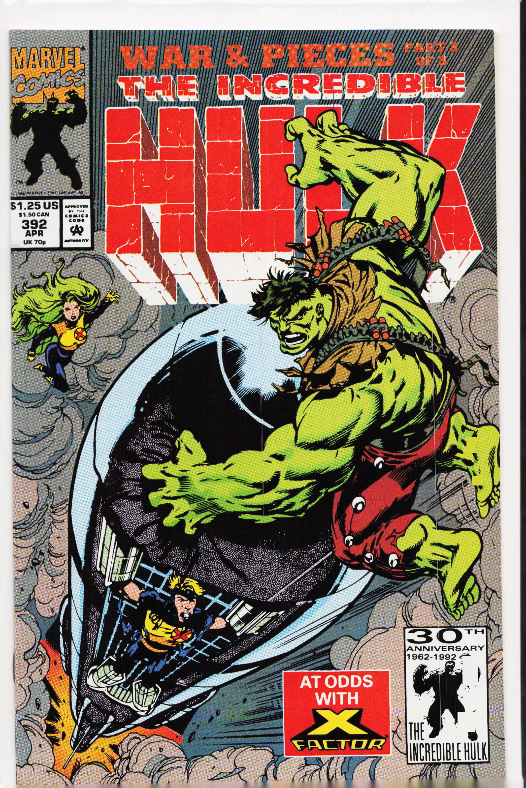 The Incredible Hulk #392 (1992) Hulk | Comic Books - Modern Age, Marvel ...