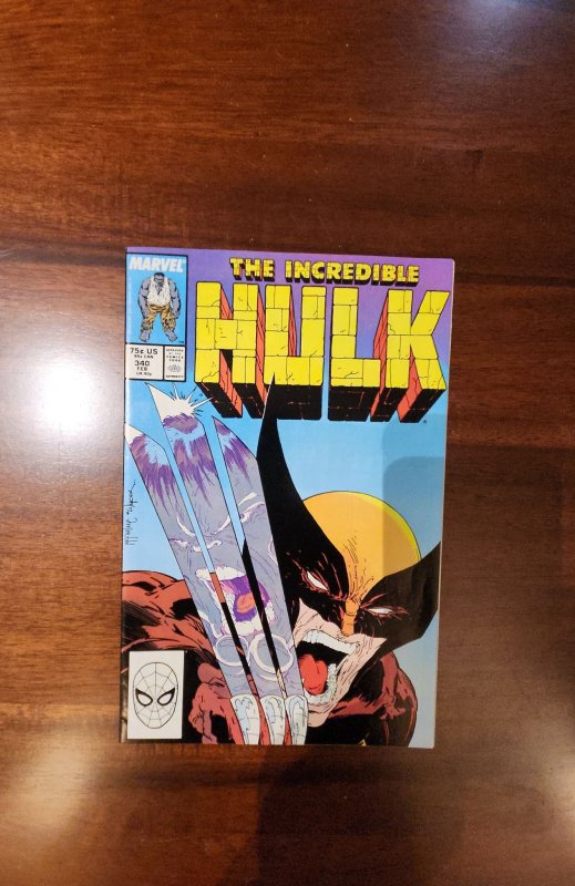 The Incredible Hulk #340 (1988) | Comic Books - Copper Age, Marvel ...