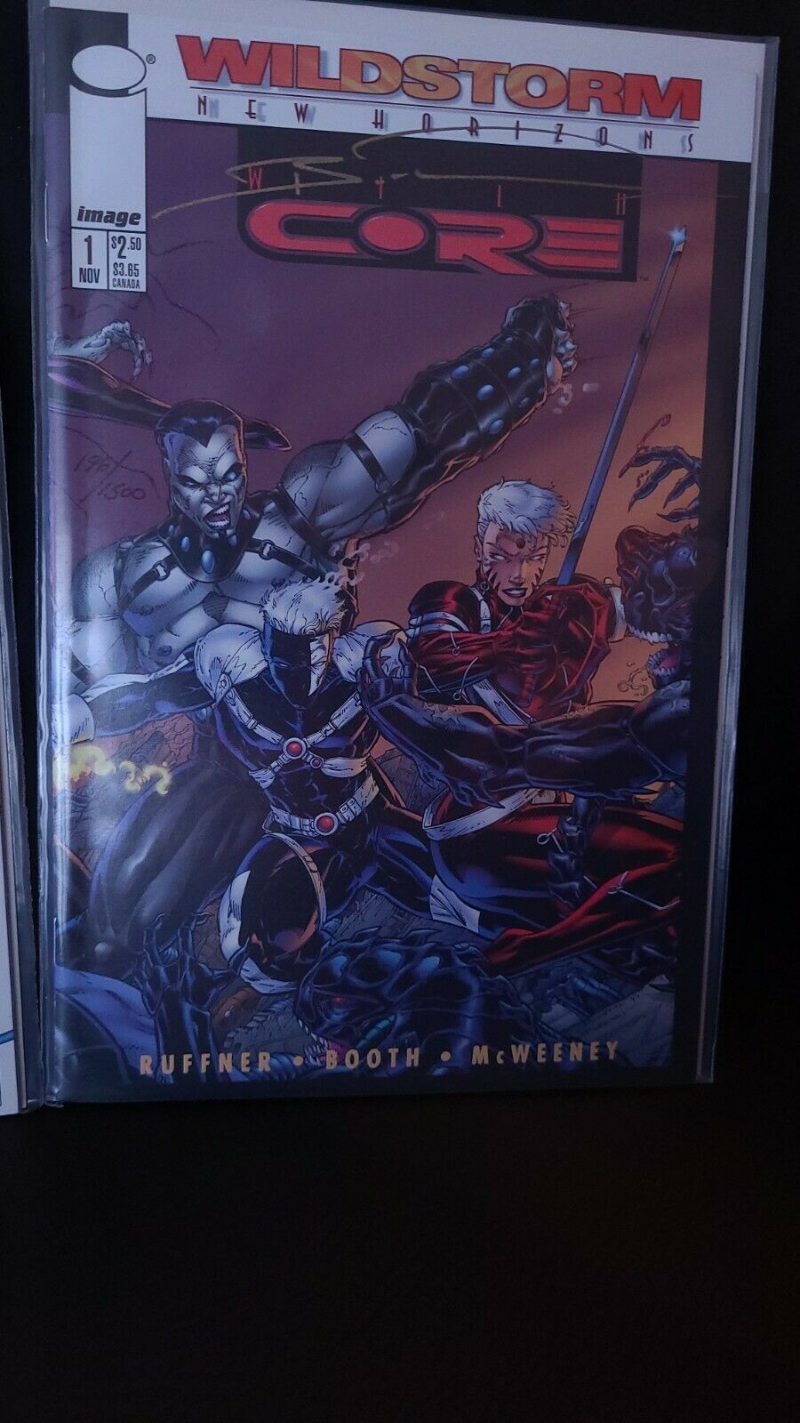 Signed Set Wildstorm New Horizons Wild Core Brett Booth #1 | Comic ...