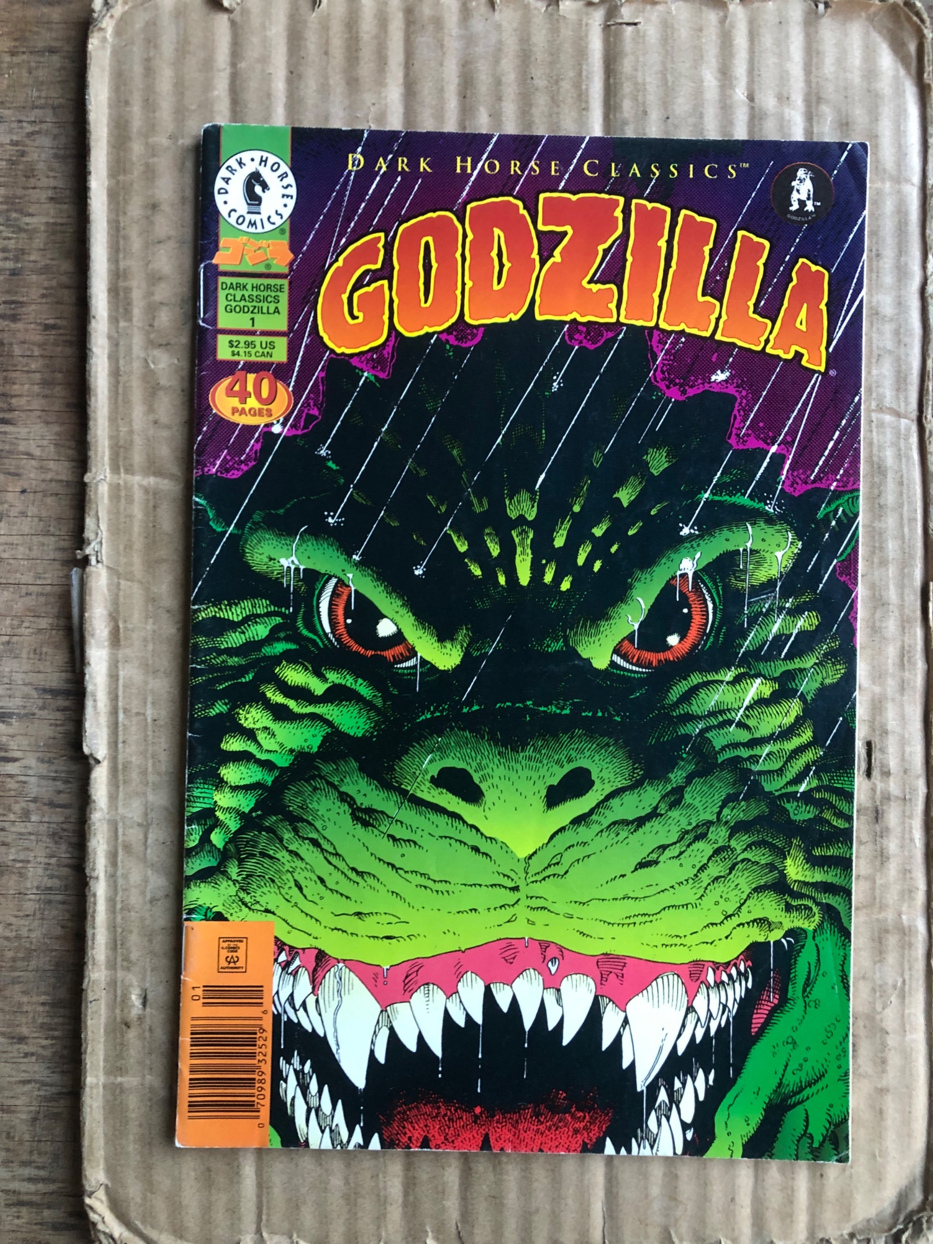 Dark Horse Classics: Godzilla Color Special (1998) | Comic Books ...