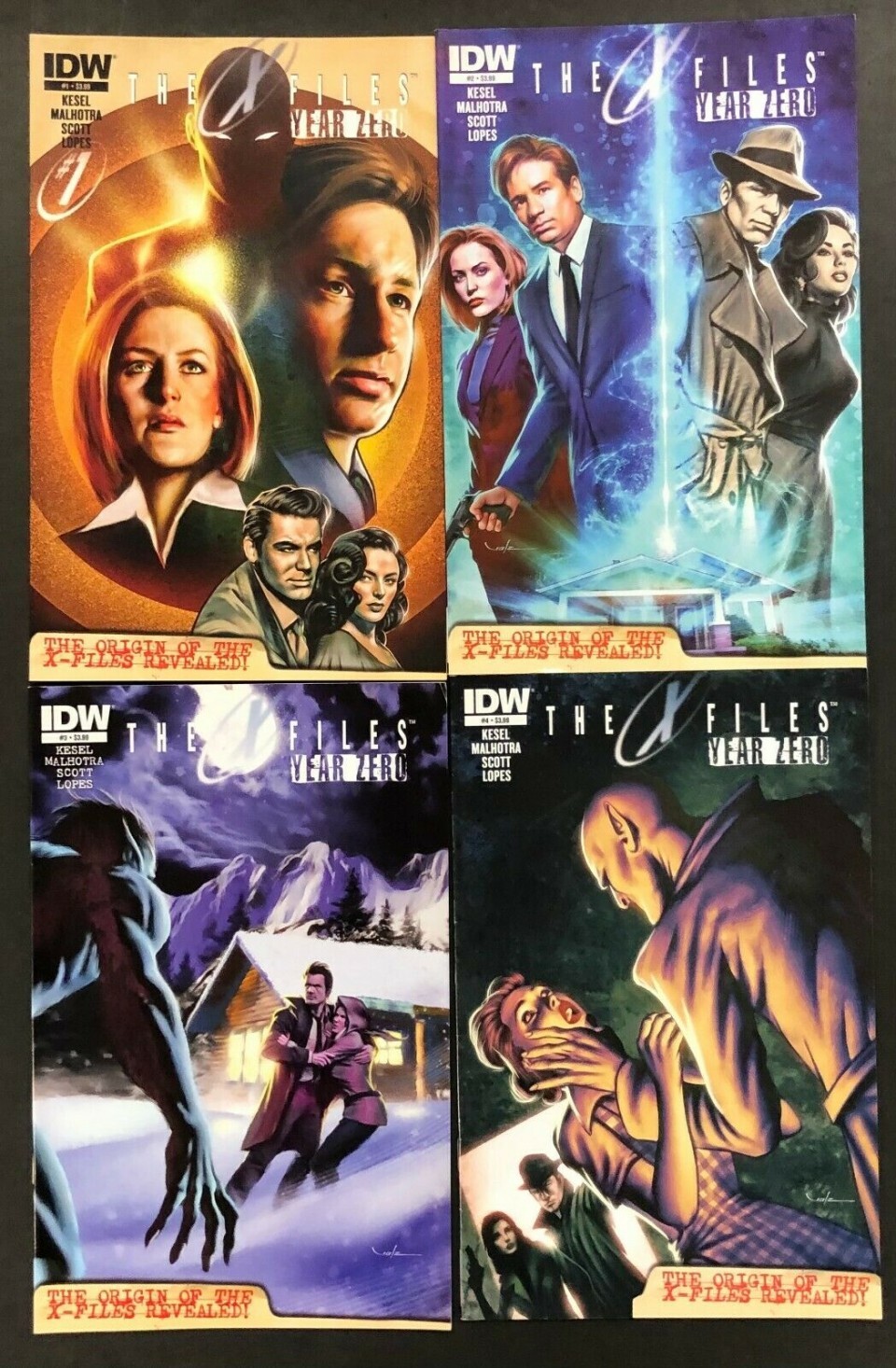 The X-Files: Year Zero (2014) #'s 1 2 3 4 Near Complete Set IDW | Comic ...