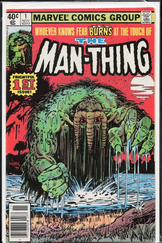 Man-Thing #1 (1979) Man-Thing | Comic Books - Bronze Age, Marvel, Man ...