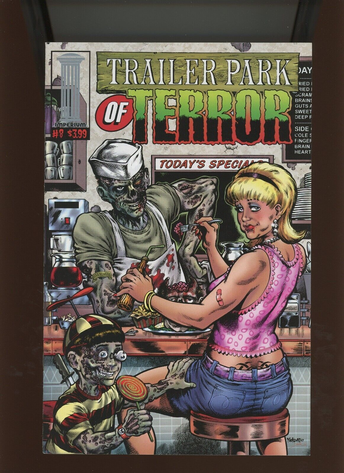(2008) Trailer Park of Terror #8: NELSON COVER ART! (8.5/9.0) | Comic ...