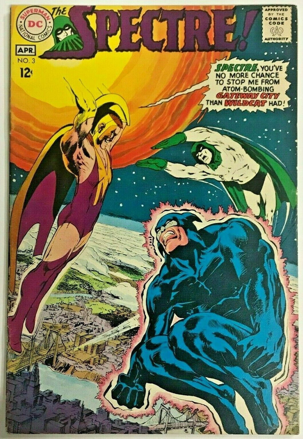 Spectre#3 FN 1968 DC Silver AGE Comics | Comic Books - Silver Age, DC ...