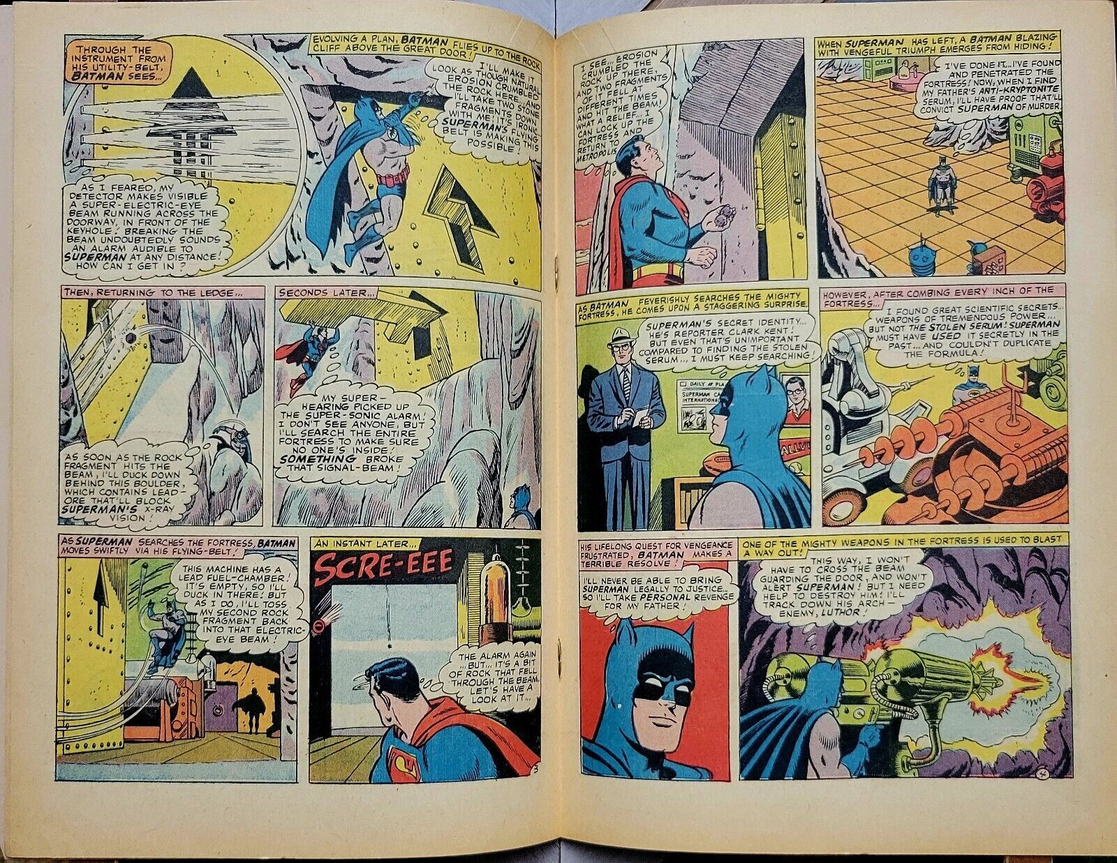 Worlds Finest #153 VG (DC 1965) the Slap Issue! Batman Robin Superman ...