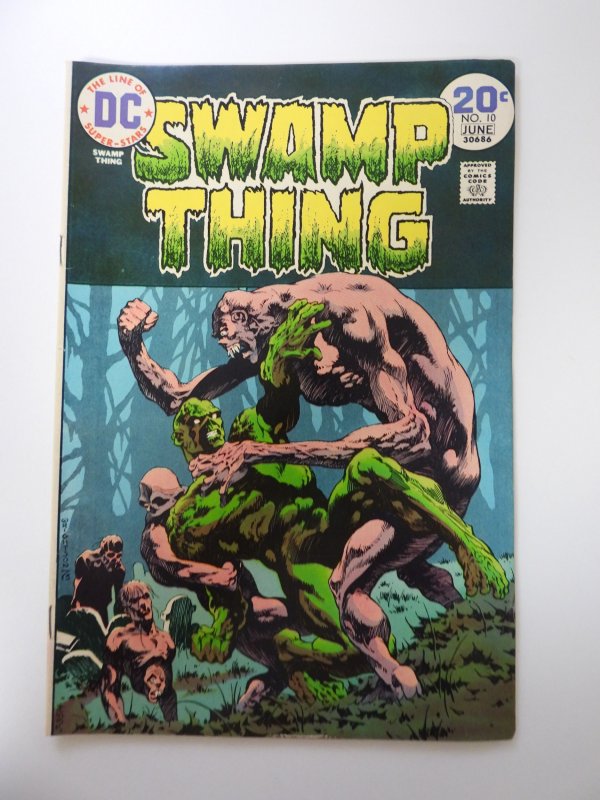 Swamp Thing #10 (1974) FN/VF condition "stain back cover" | Comic Books ...
