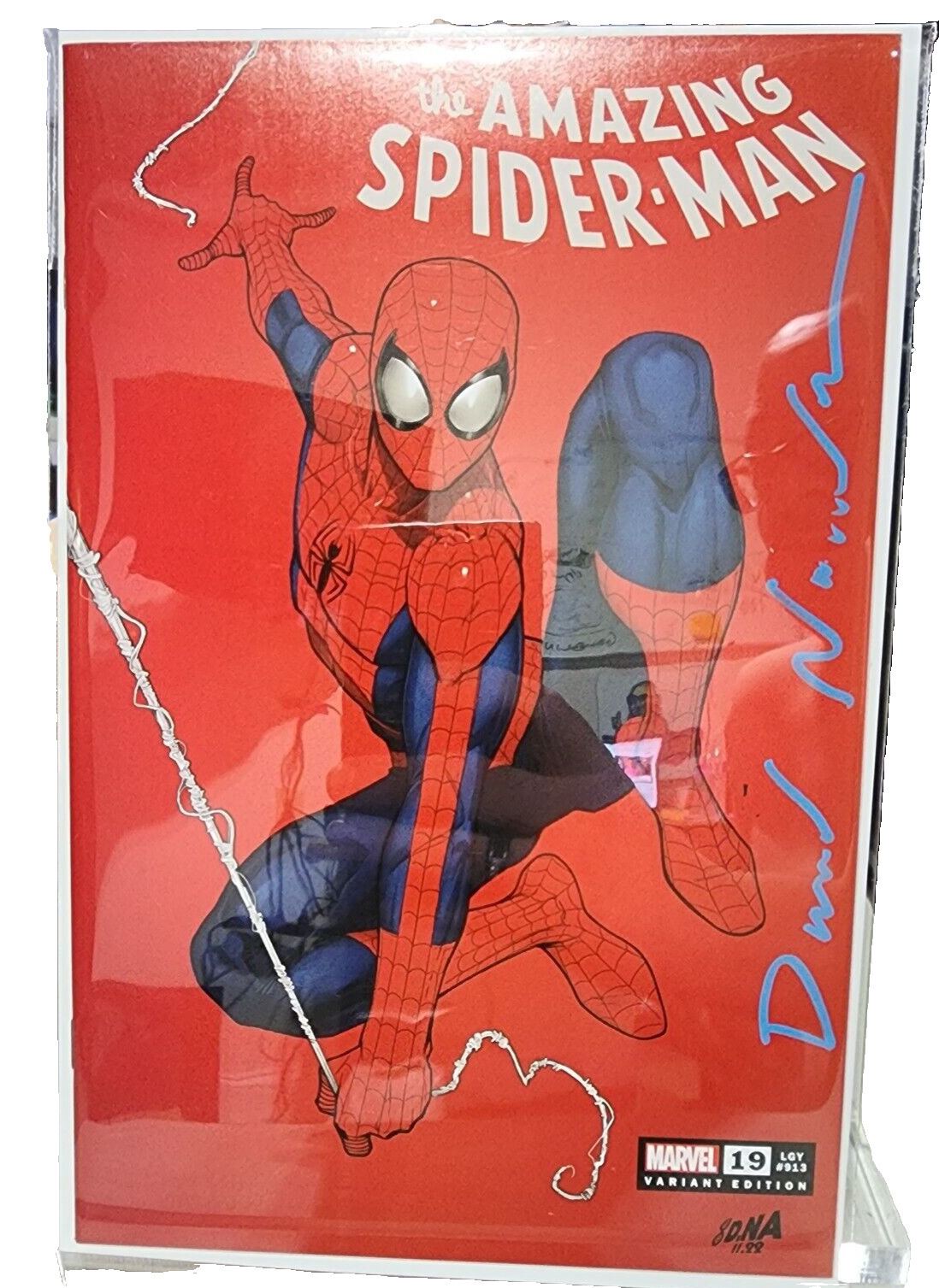 Amazing Spider-Man #19 David Nakayama Color Bleed VAR Signed W/ COA ...