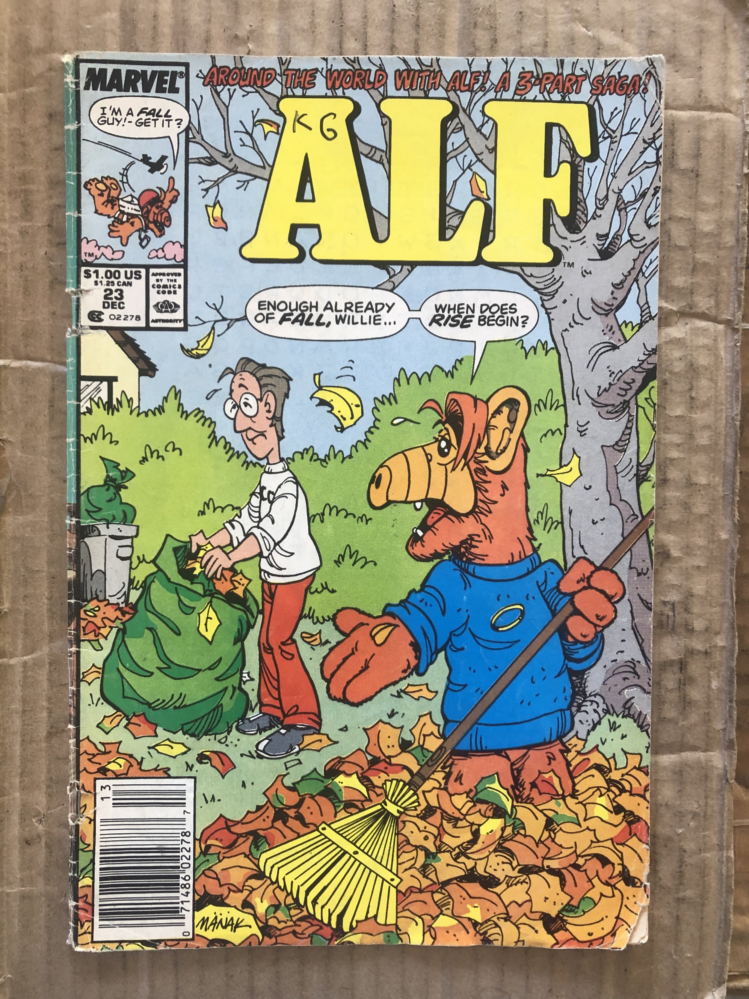ALF #23 Newsstand Edition (1989) | Comic Books - Copper Age, Marvel ...