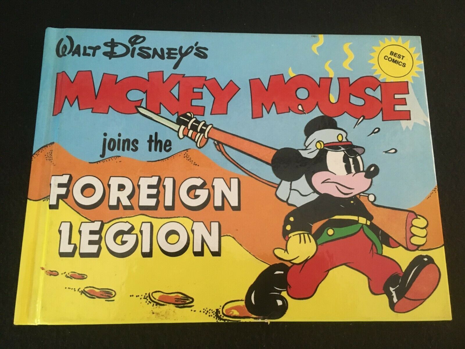 MICKEY MOUSE JOINS THE FOREIGN LEGION Walt Disney Best Comics Series ...