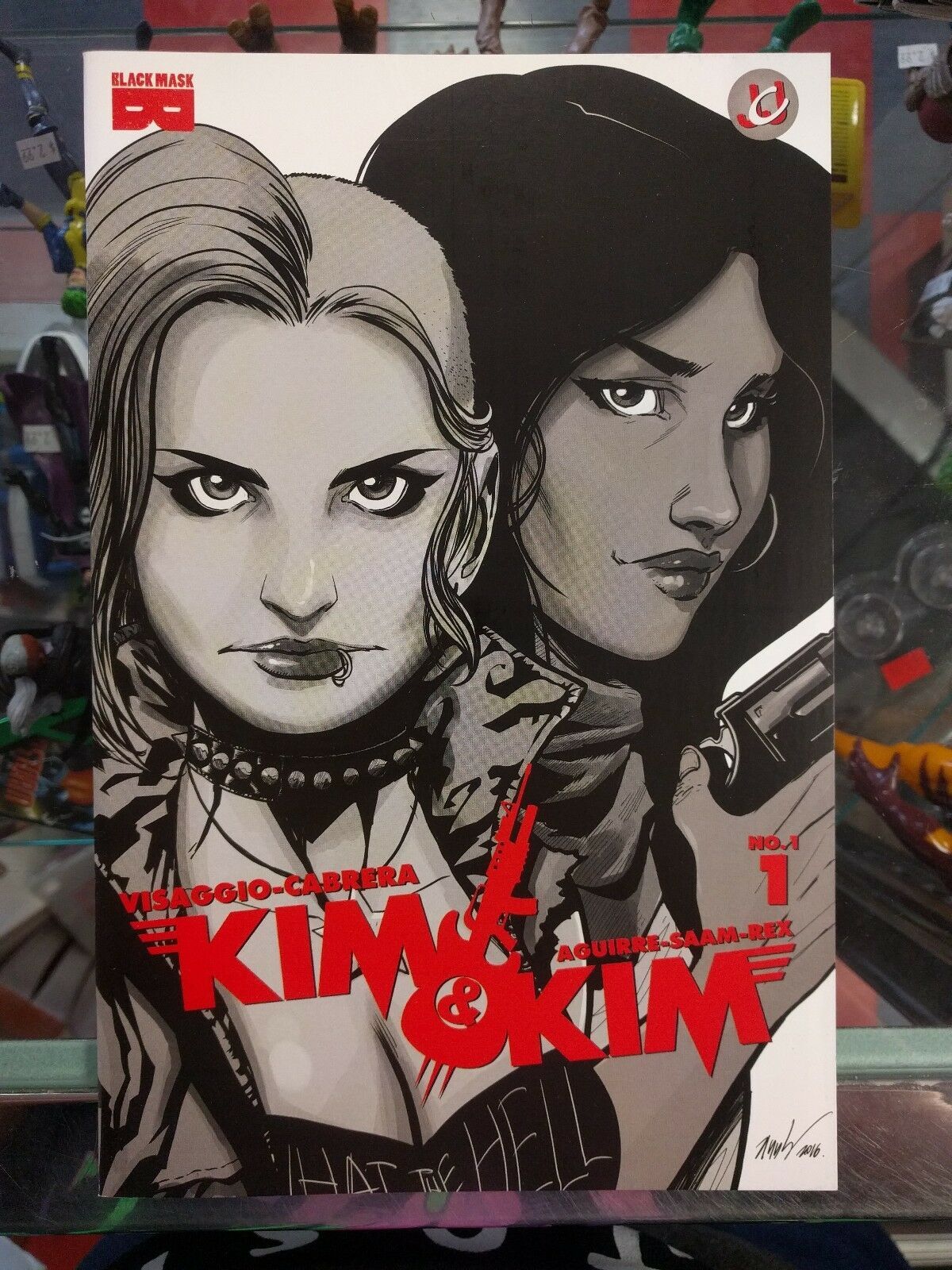 KIM and KIM #1 Jesse James Comics Exceed Exclusive Black Mask Comic ...