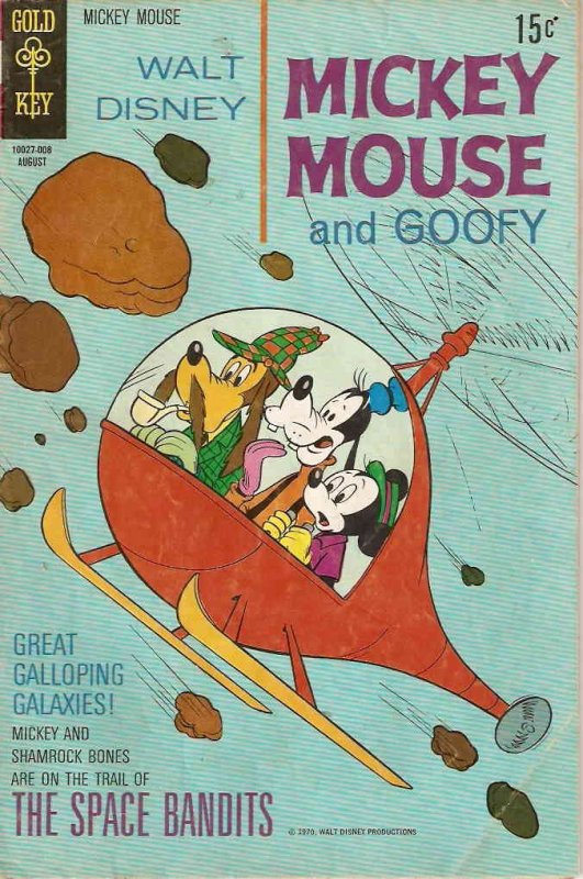 Mickey Mouse (Walt Disney's ) #126 GD ; Gold Key | low grade comic ...