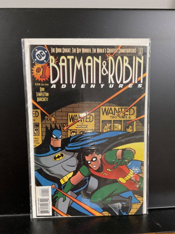 The Batman and Robin Adventures #1 Newsstand Edition (1995) | Comic ...