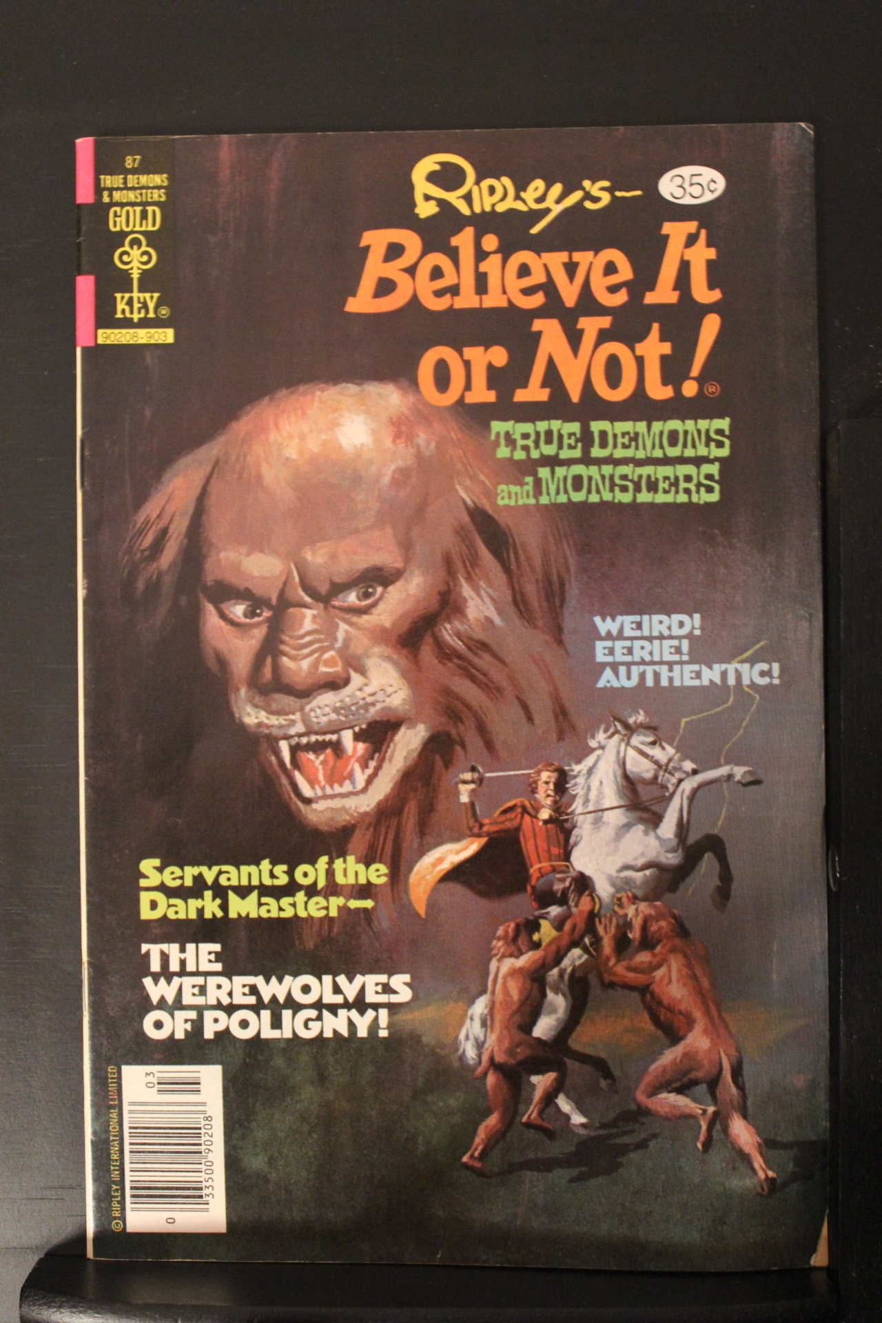 Ripley's Believe it or Not! #87 (1979) High-Grade NM- Werewolves! Utah ...