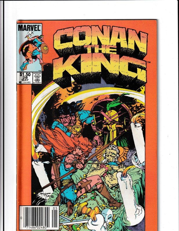 Conan the King #28 (1985) Canadian Newsstand Marvel Comics | Comic ...