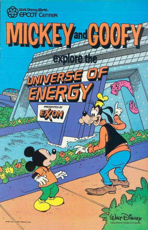 Mickey and Goofy explore the Universe Of Energy #1 VF ; Disney | Exxon ...