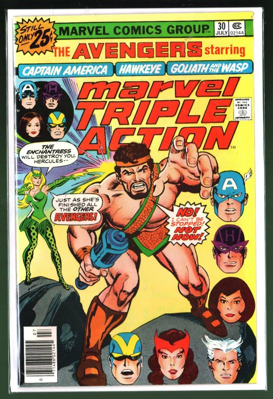 Marvel Triple Action #30 (1976) | Comic Books - Bronze Age, Marvel ...