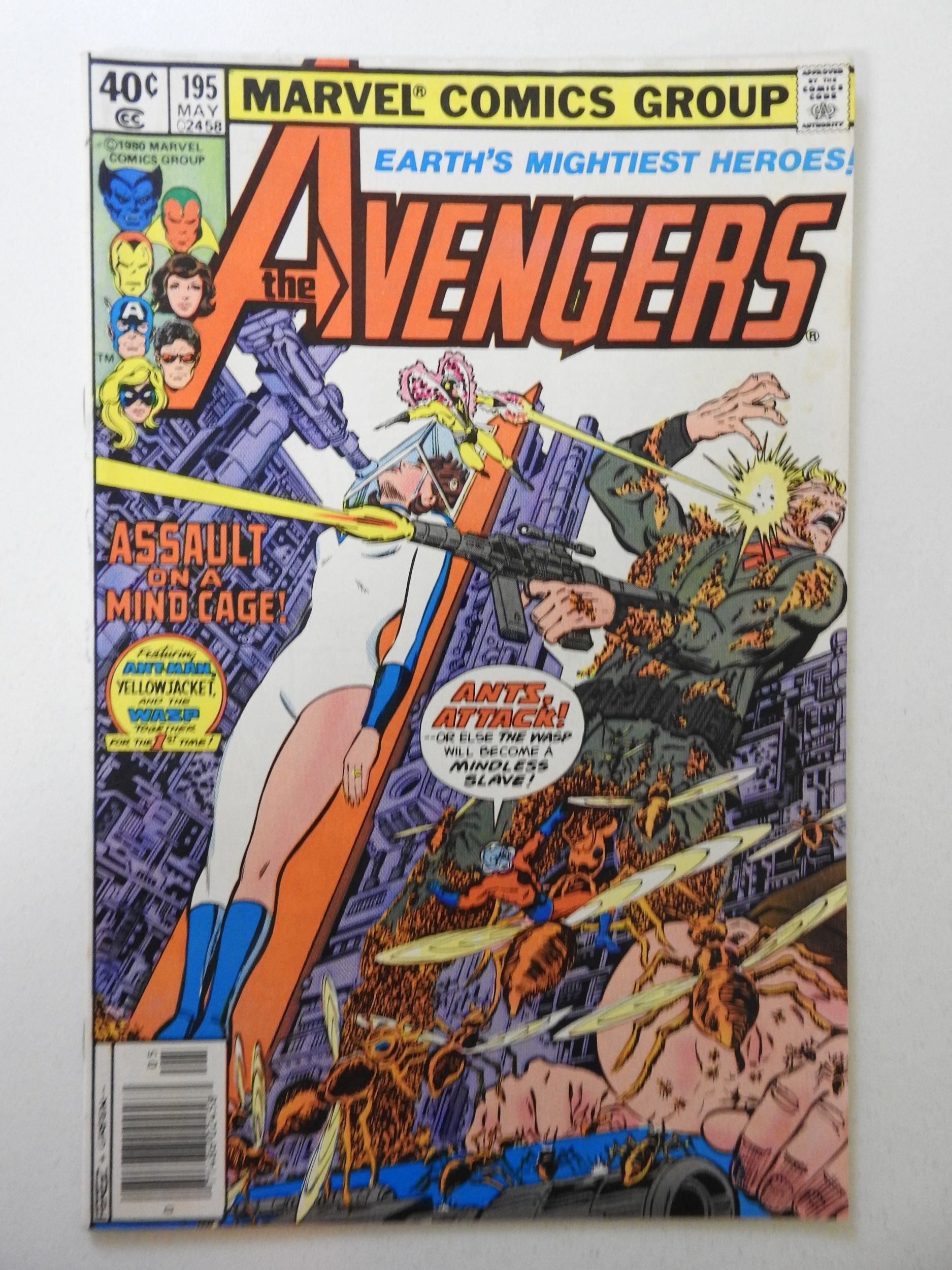 The Avengers #195 (1980) FN/VF Condition! 1st Cameo App of Taskmaster ...