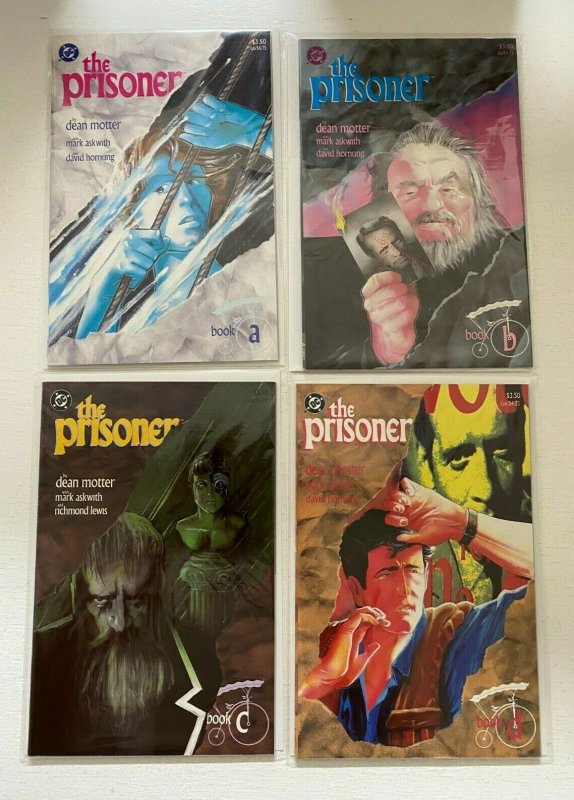 Prisoner set from #1-4 / A, B, C & D all 4 different books DC 8.0 VF ...