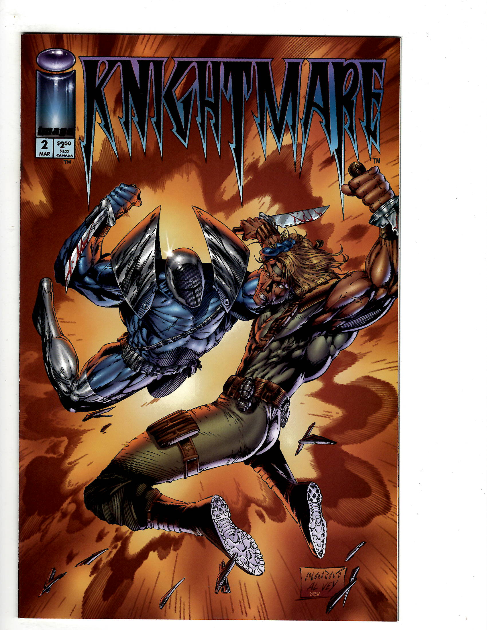 Knightmare #2 (1995) SR35 | Comic Books - Modern Age, Image Comics ...