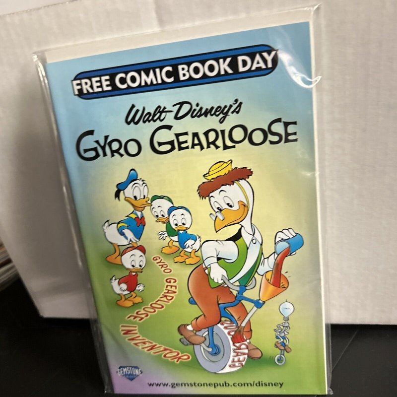 Walt Disney's Gyro Gearloose VF 2008 Free Comic Book Day FCBD Gemstone ...
